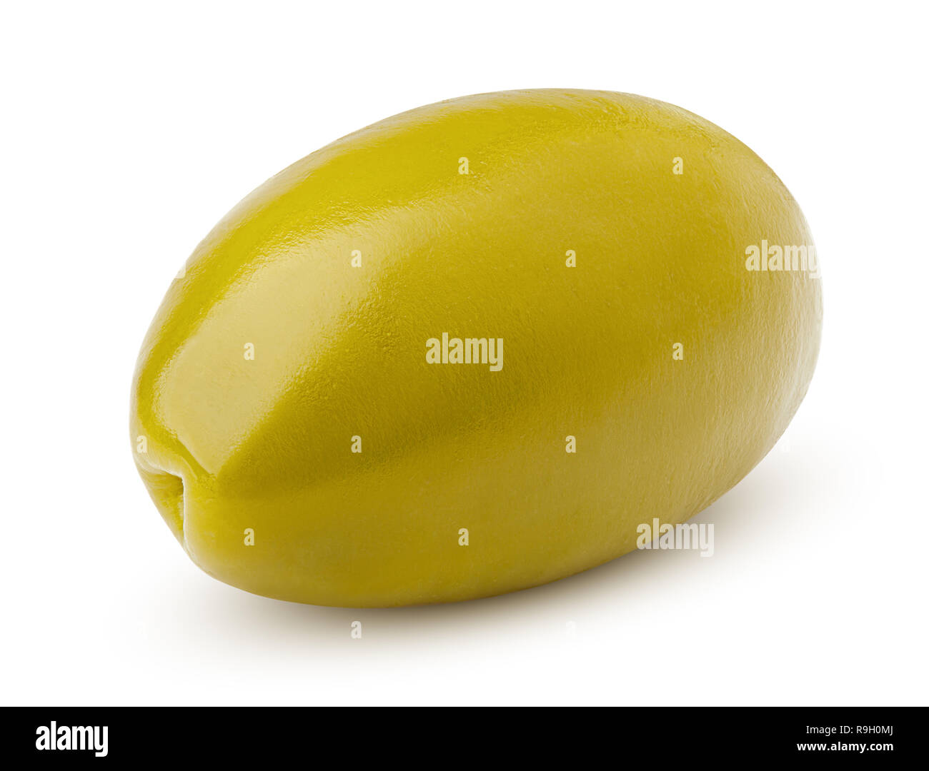 olive isolated on white background, clipping path, full depth of field ...