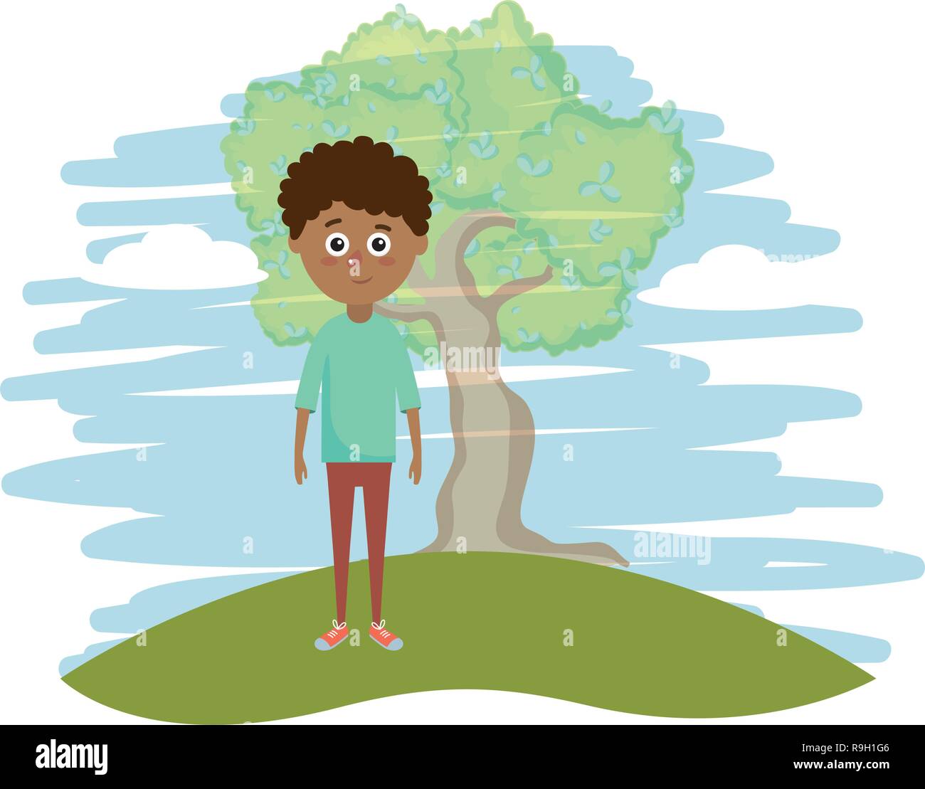 cute child cartoon Stock Vector Image & Art - Alamy