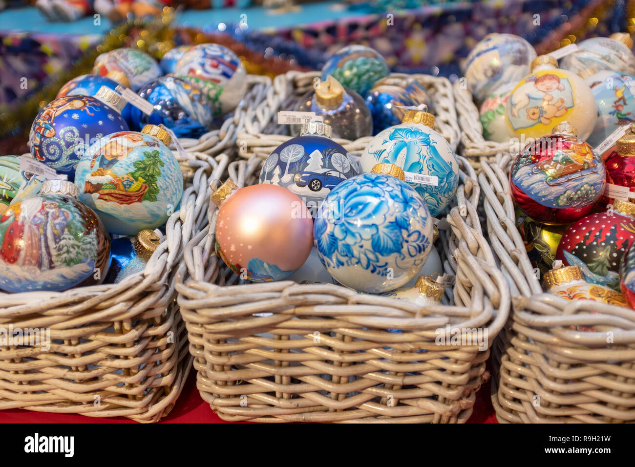 Christmas hand painted hi-res stock photography and images - Alamy