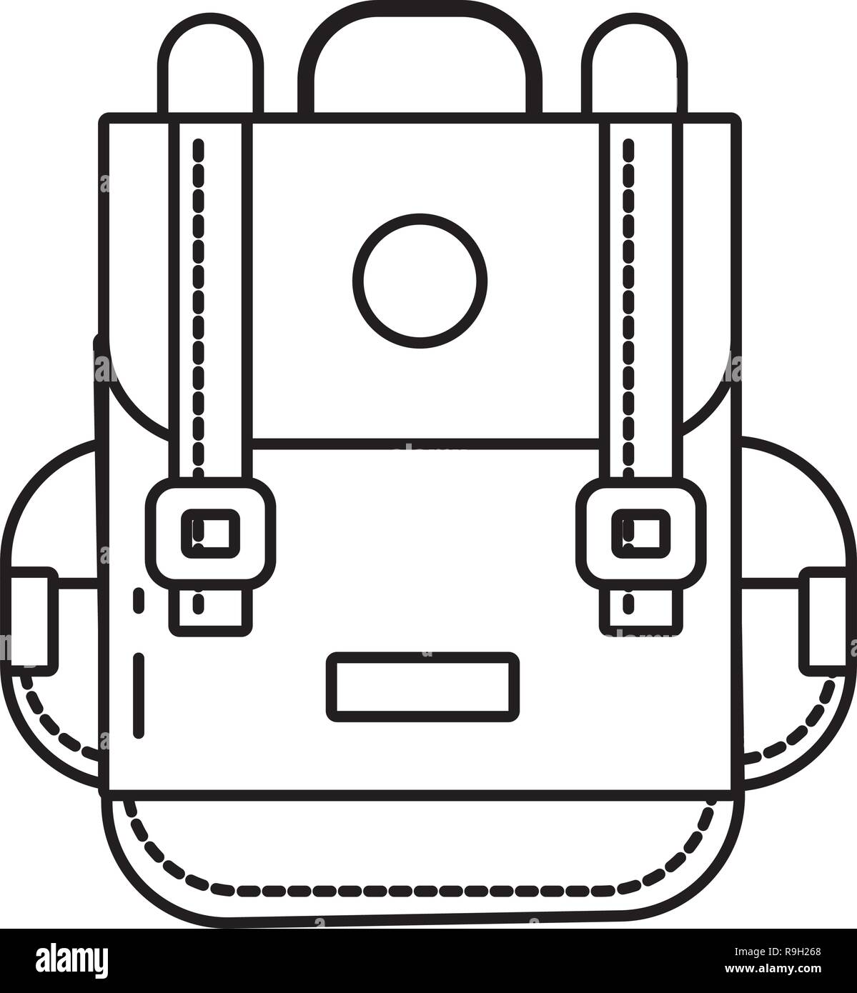 travel backpack cartoon Stock Vector Image & Art - Alamy