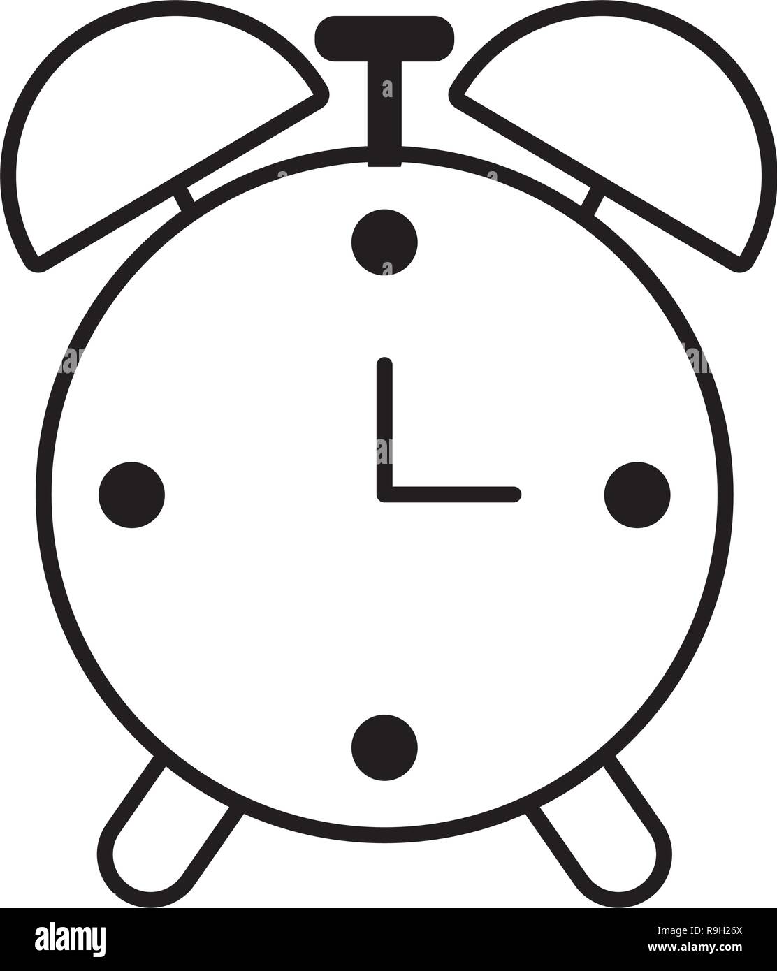 time clock cartoon Stock Vector Image & Art - Alamy