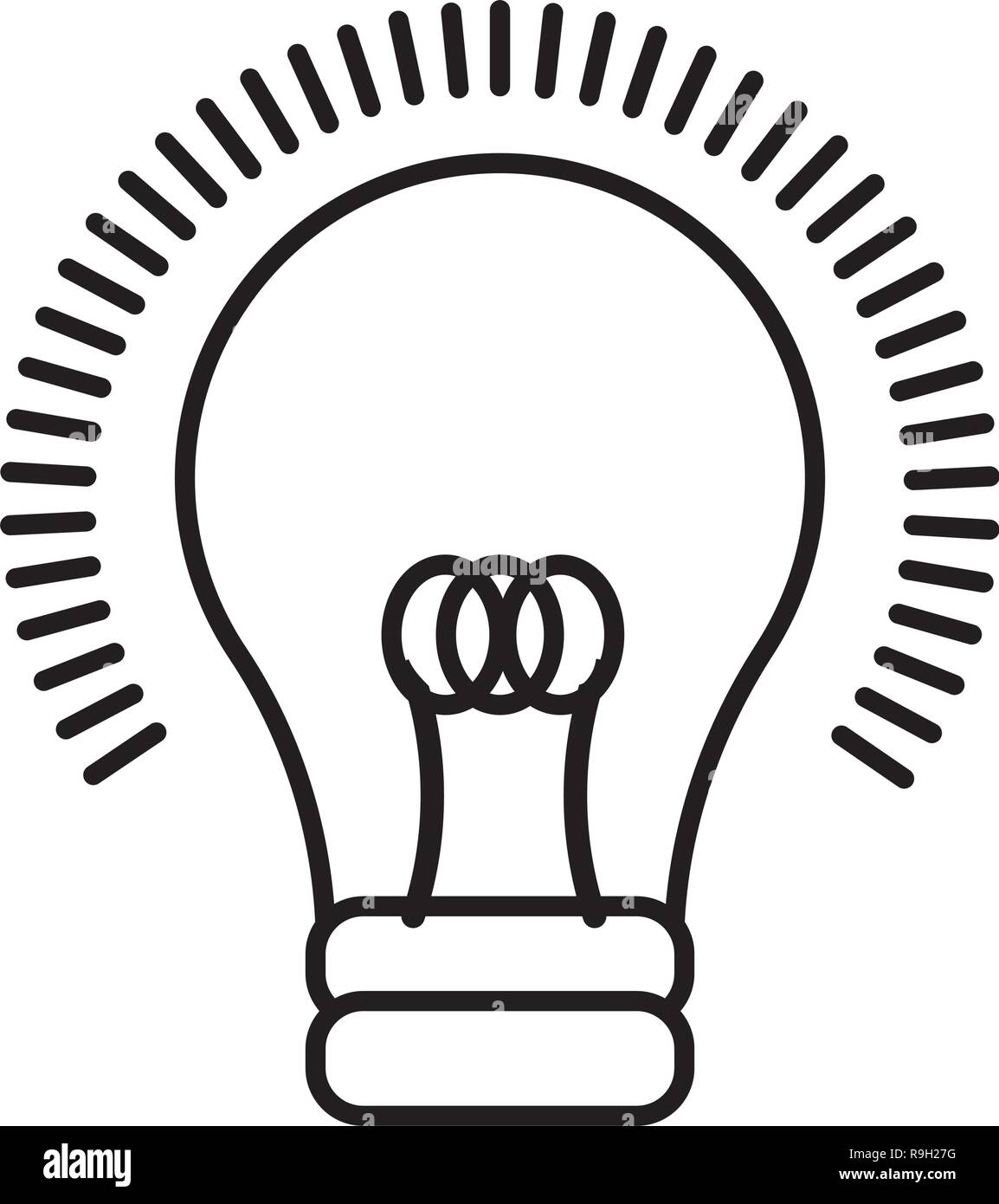 light bulb cartoon Stock Vector Image & Art - Alamy