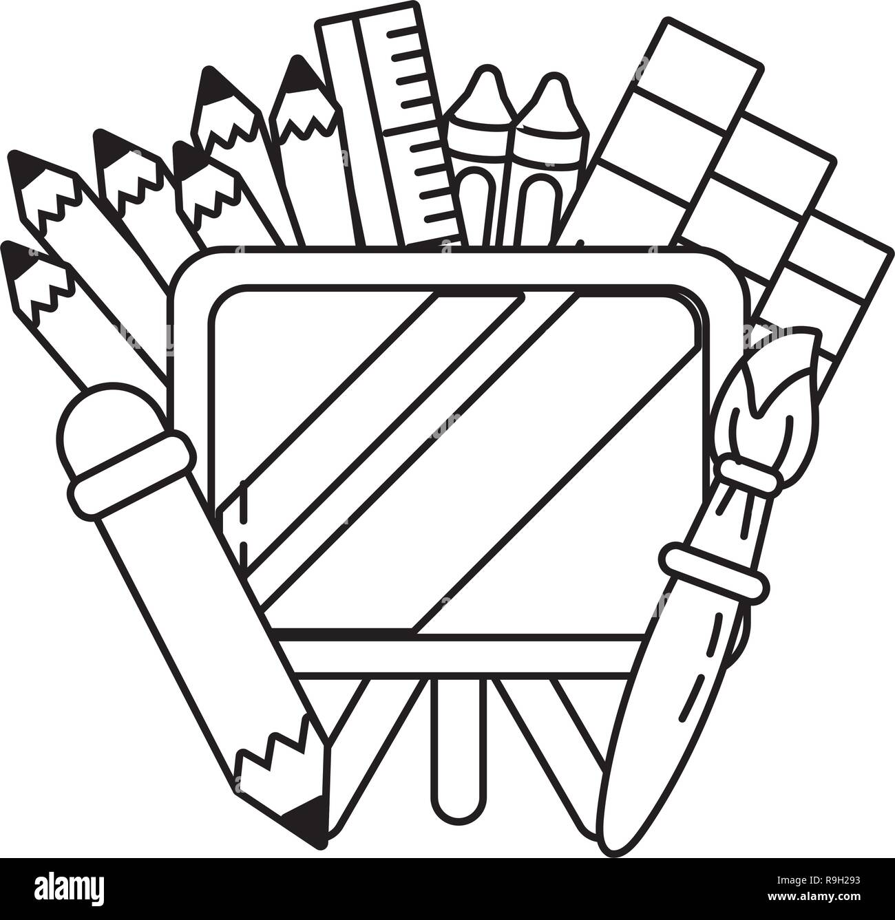 Study pencils Black and White Stock Photos & Images - Alamy