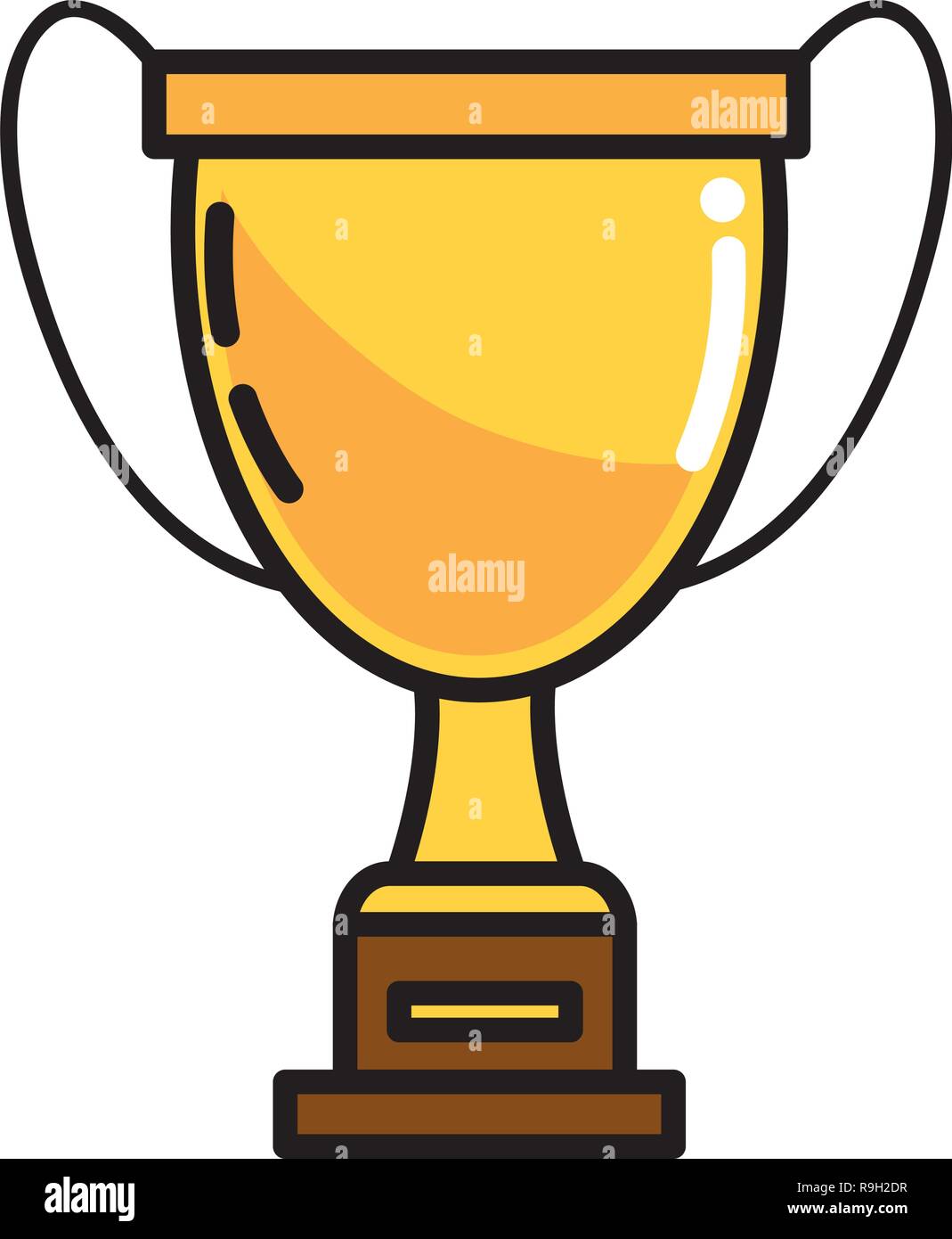 champion trophy cartoon Stock Vector Image & Art - Alamy