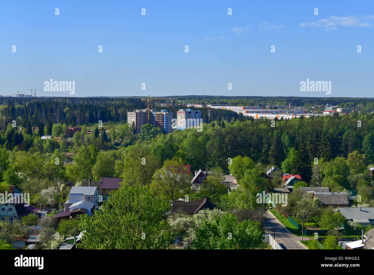 Moscow city town village hi-res stock photography and images - Alamy