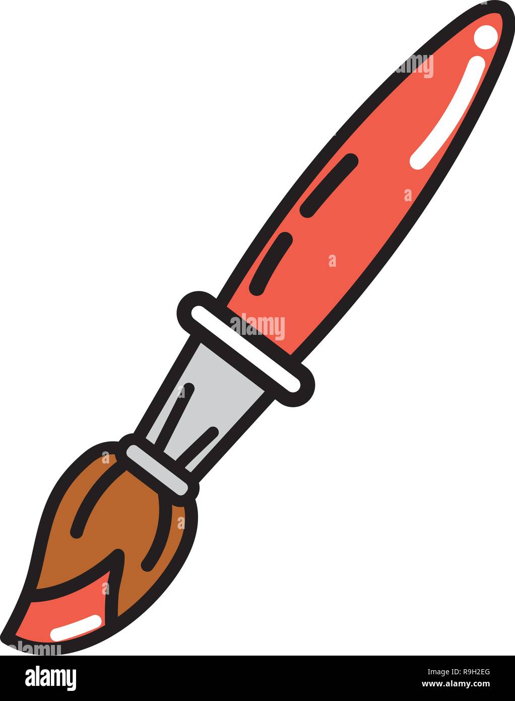 paint element cartoon Stock Vector Image & Art - Alamy