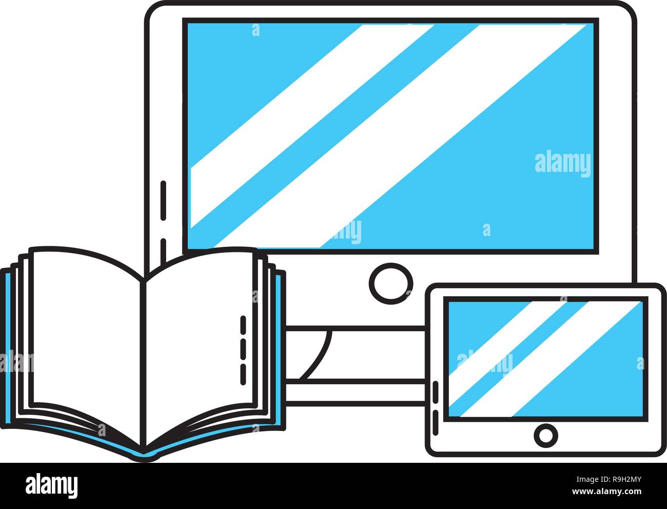 technoogy computing cartoon Stock Vector Image & Art - Alamy