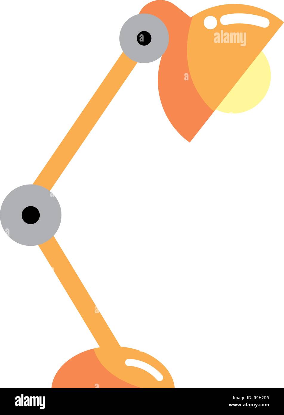 Glowing desk lamp Stock Vector Images - Alamy