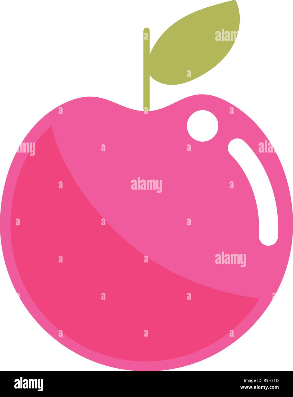 fruit apple cartoon Stock Vector Image & Art - Alamy
