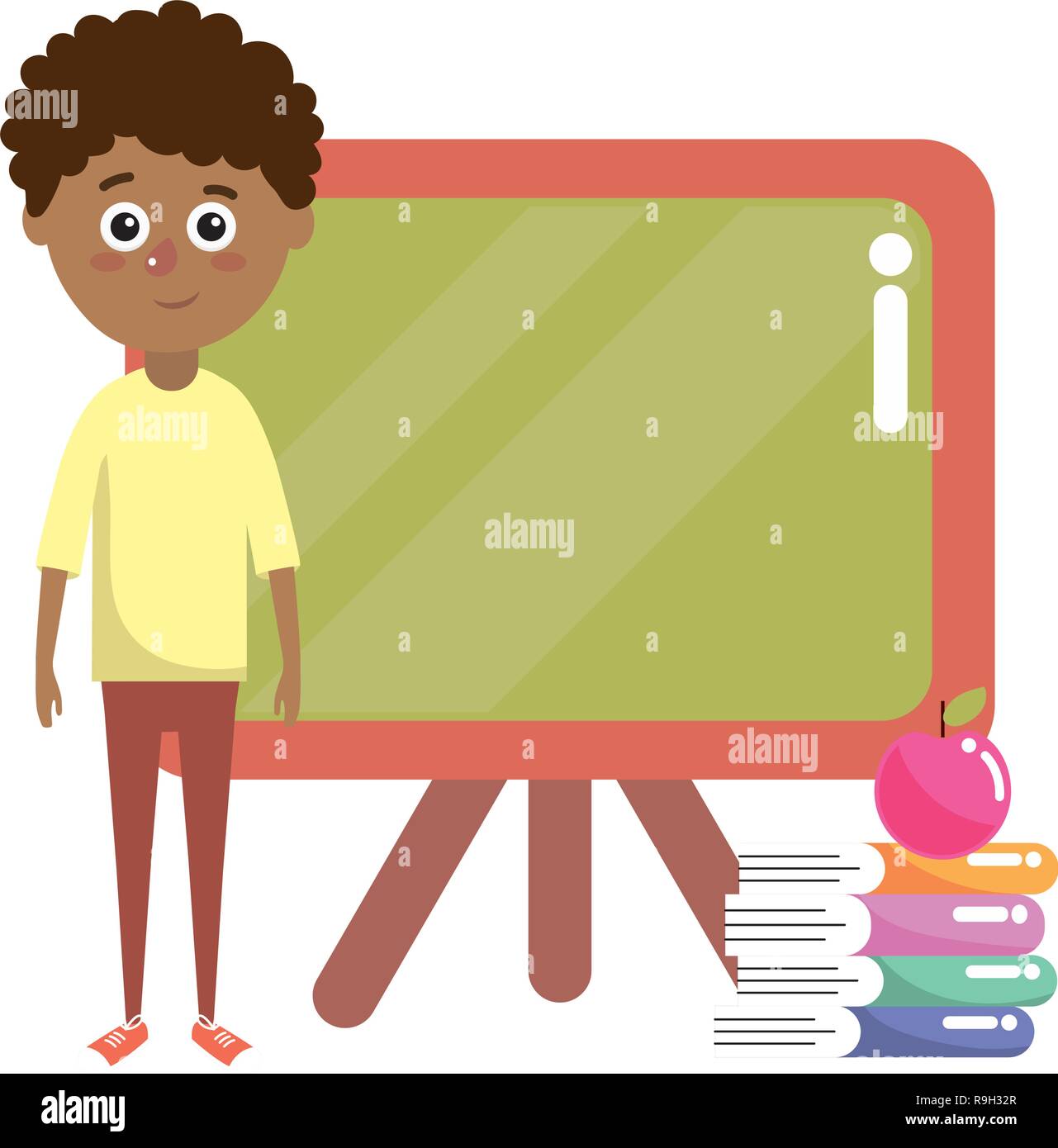 elementary school cartoon Stock Vector Image & Art - Alamy