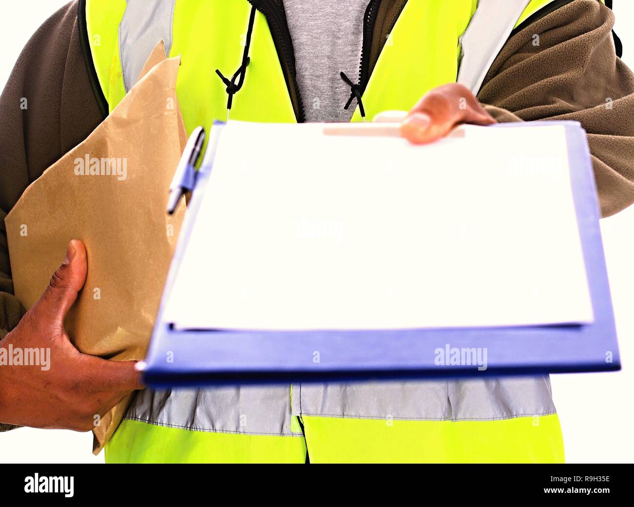 Parcel delivery hi hi-res stock photography and images - Alamy