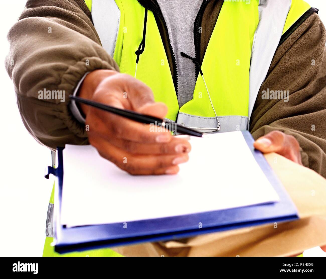 Parcel delivery hi hi-res stock photography and images - Alamy