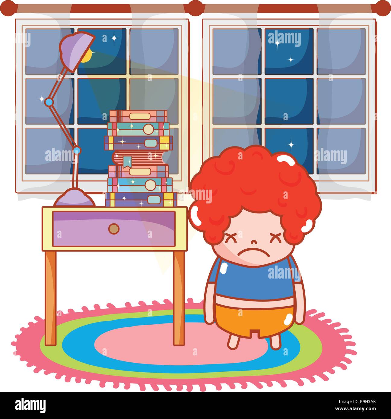 cute child cartoon Stock Vector Image & Art - Alamy