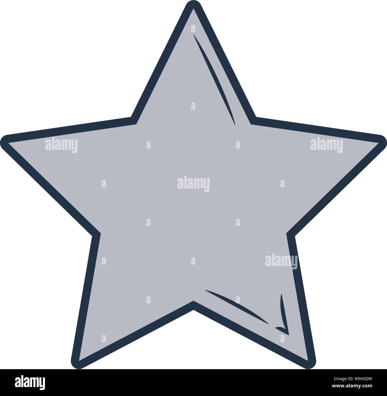 star icon cartoon Stock Vector Image & Art - Alamy