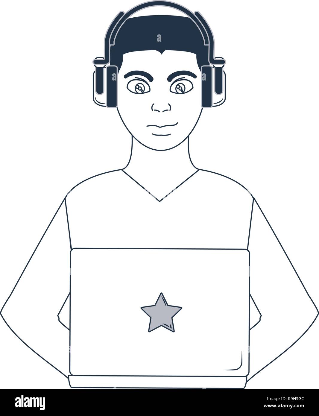 technology computing cartoon Stock Vector Image & Art - Alamy