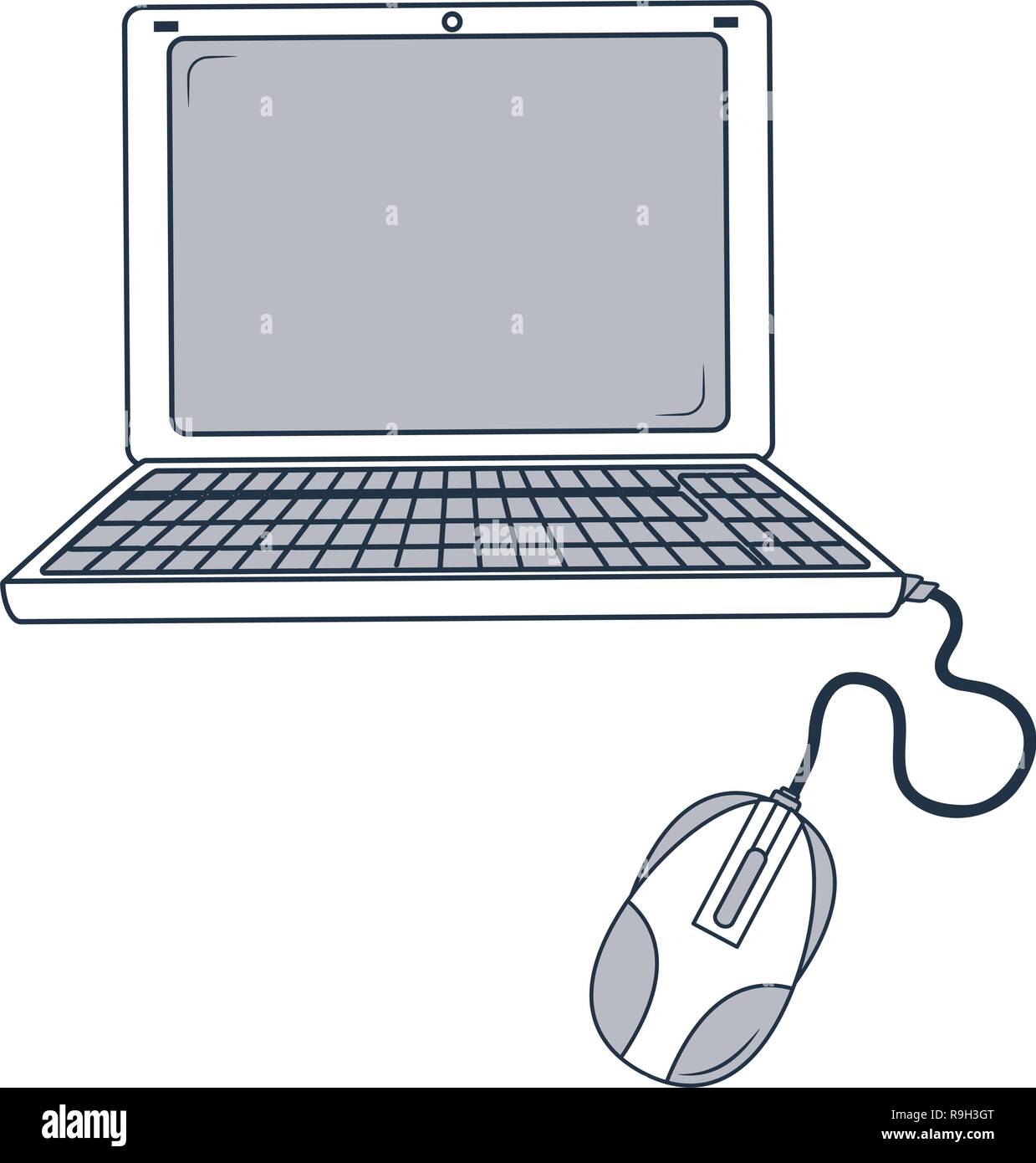 technology computing cartoon Stock Vector Image & Art - Alamy