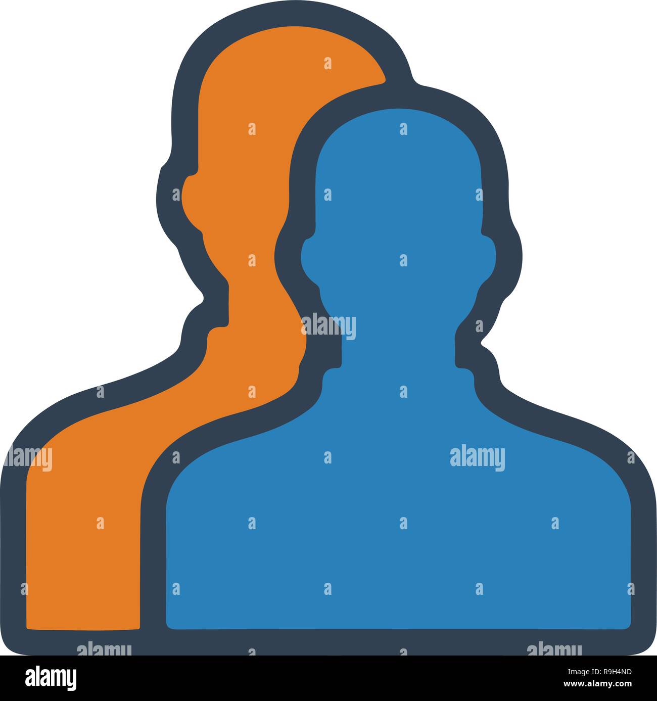 User Icon, Application Color icon use vector good for your app Stock ...