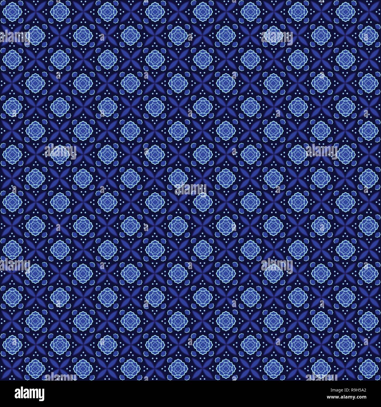 Batik tie dye texture blue hi-res stock photography and images - Alamy