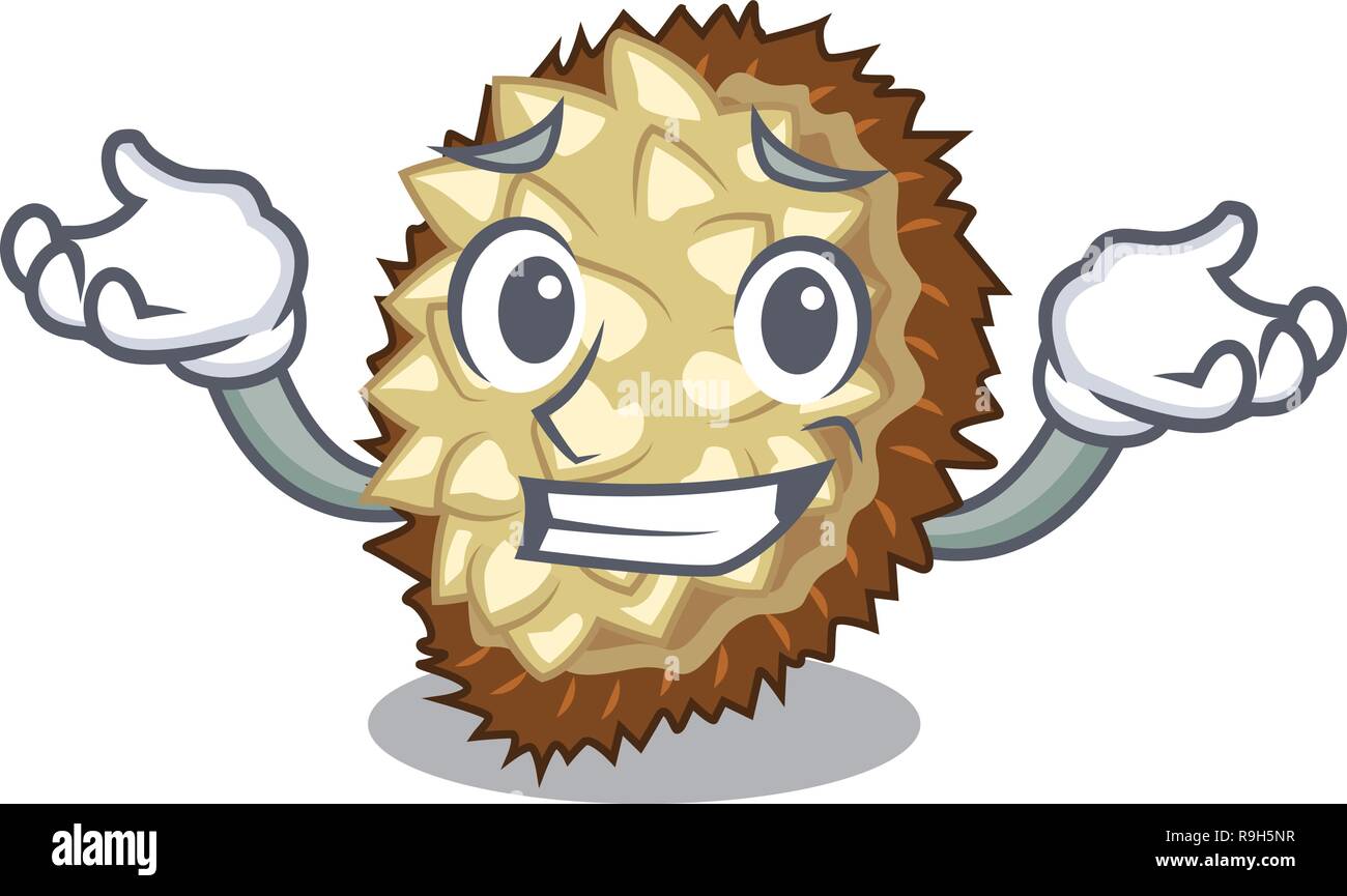 Grinning marang fruit in shape a cartoon Stock Vector Image & Art - Alamy