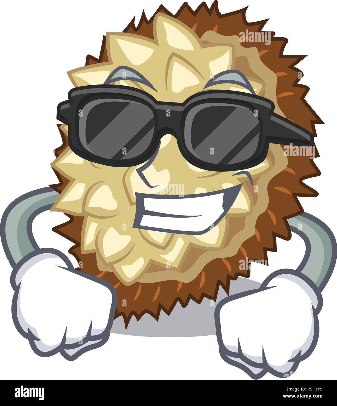 super cool marang fruit in shape a cartoon Stock Vector Image & Art - Alamy