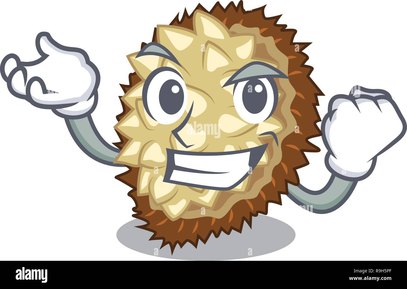 Successful marang fruit in shape a cartoon Stock Vector Image & Art - Alamy