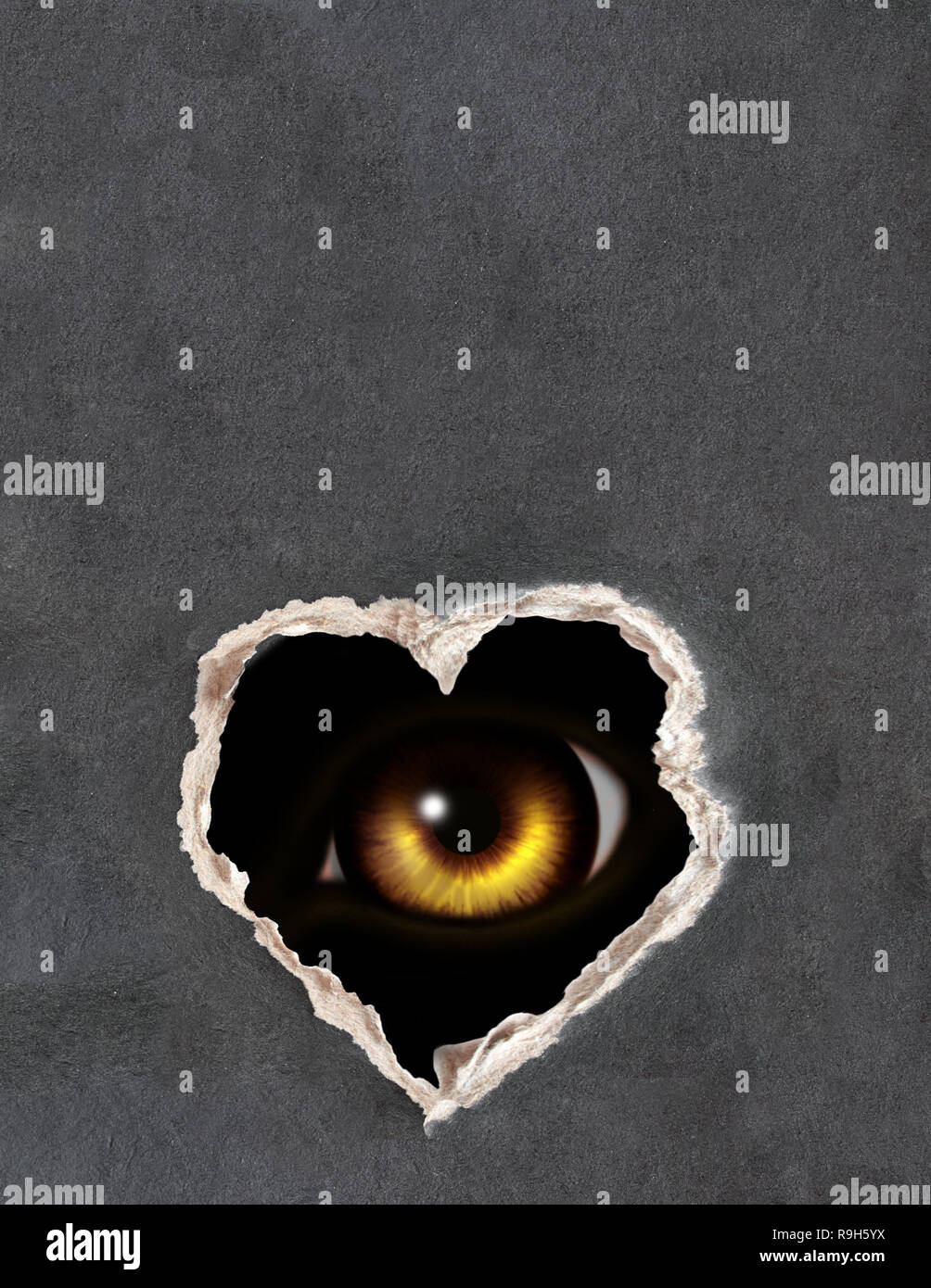 Dark series - a look from darkness Stock Photo - Alamy