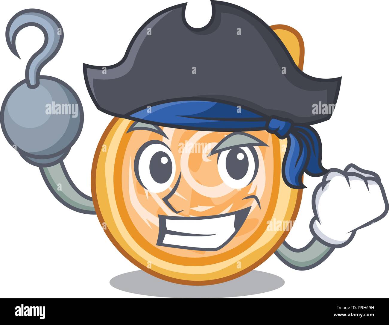 Pirate chicken coxinhas on the table cartoon Stock Vector Image & Art ...