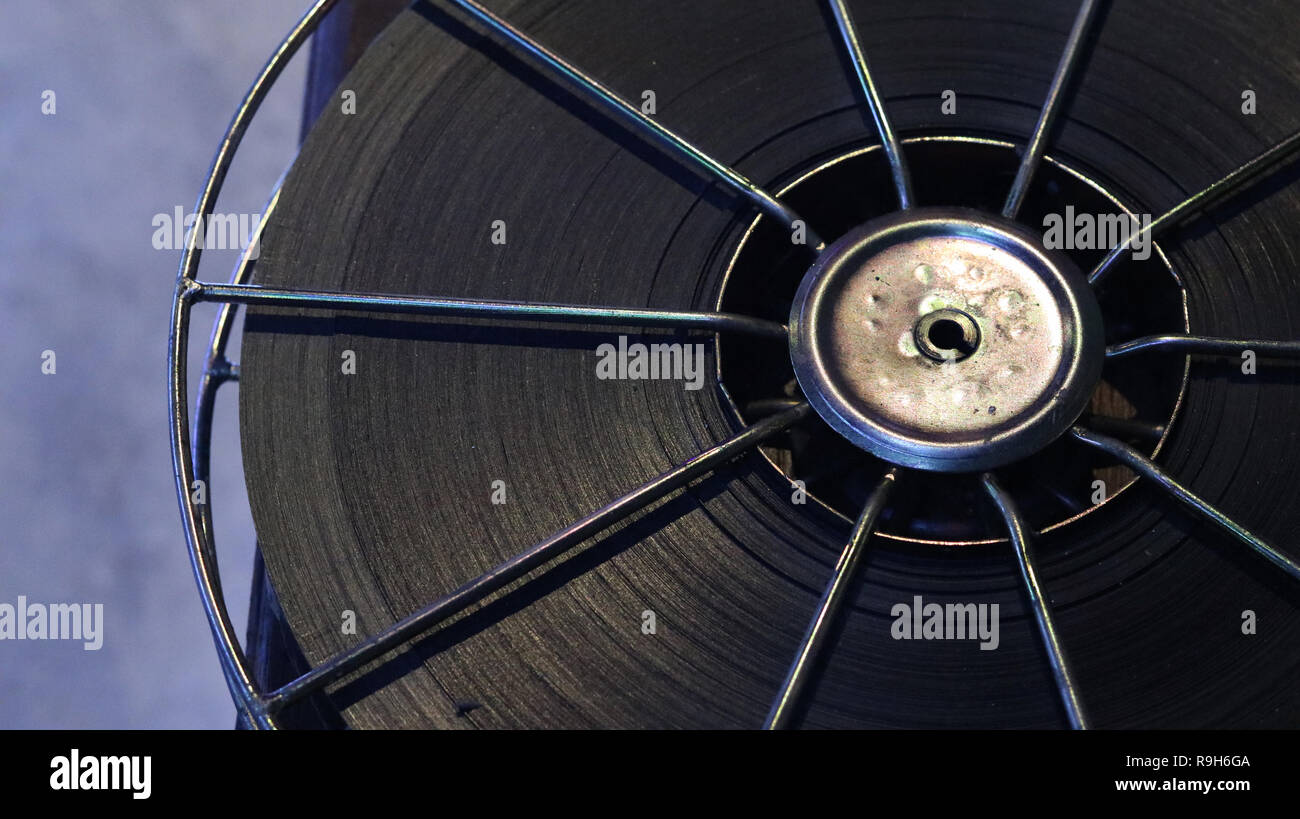 Old Films Roll Movie Stock Photo - Alamy