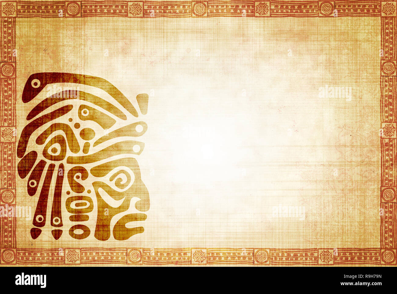 Background with American Indian traditional patterns Stock Photo - Alamy