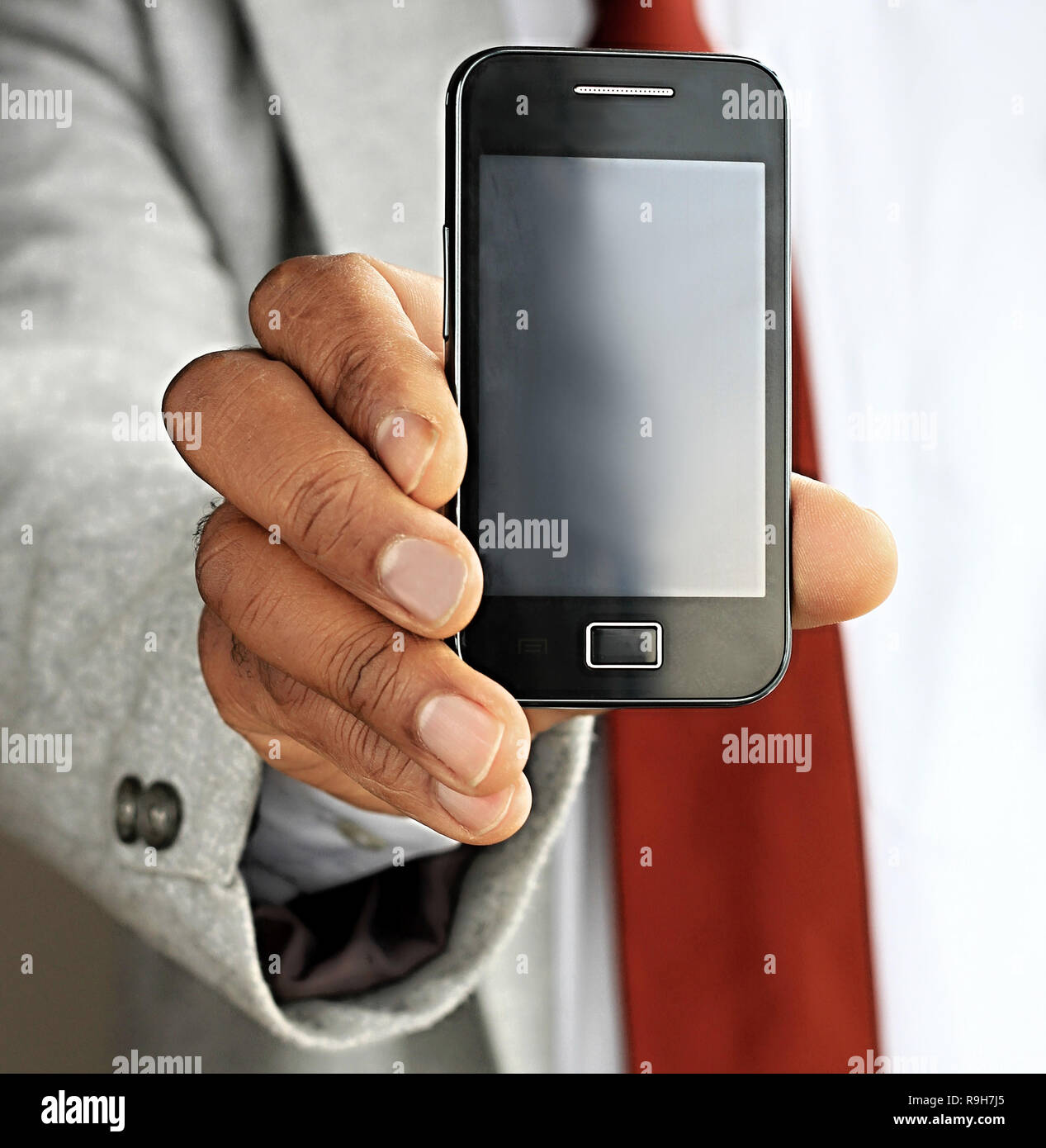Using cell phone in prison hi-res stock photography and images - Alamy