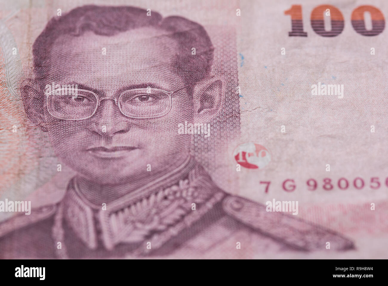 thai baht bank note Stock Photo - Alamy