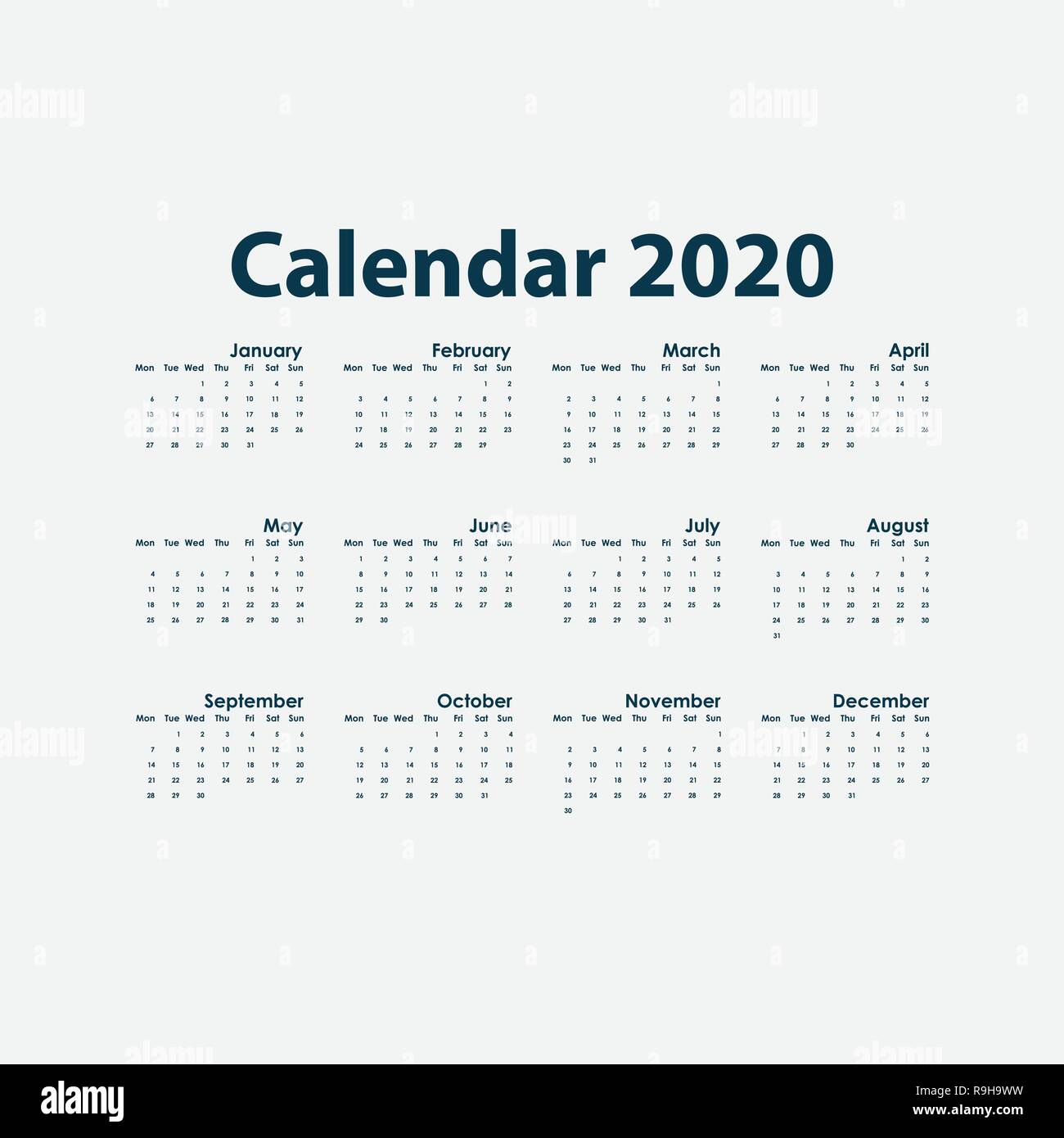 Friday december 2 Stock Vector Images - Alamy