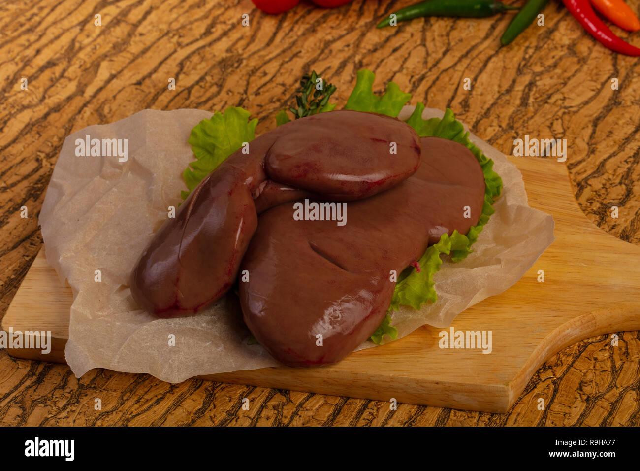 Pig kidney anatomy hi-res stock photography and images - Alamy