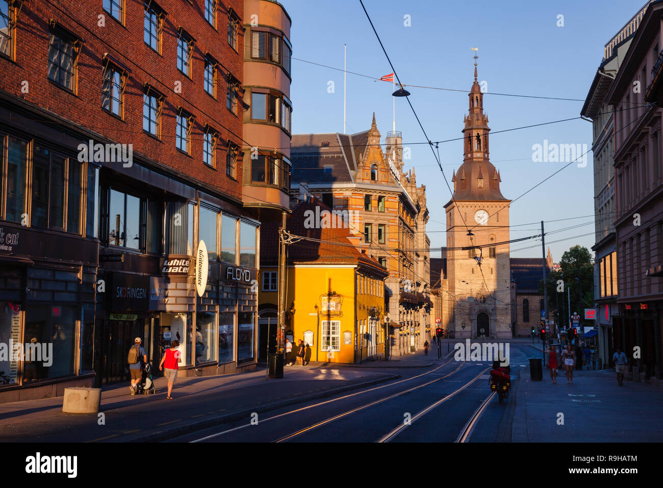 Oslo city center cityscape hi-res stock photography and images - Alamy
