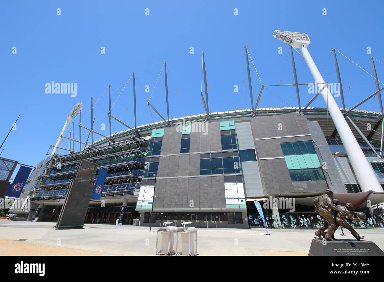 MCG Melbourne Cricket ground stadium Melbourne Australia Stock Photo ...