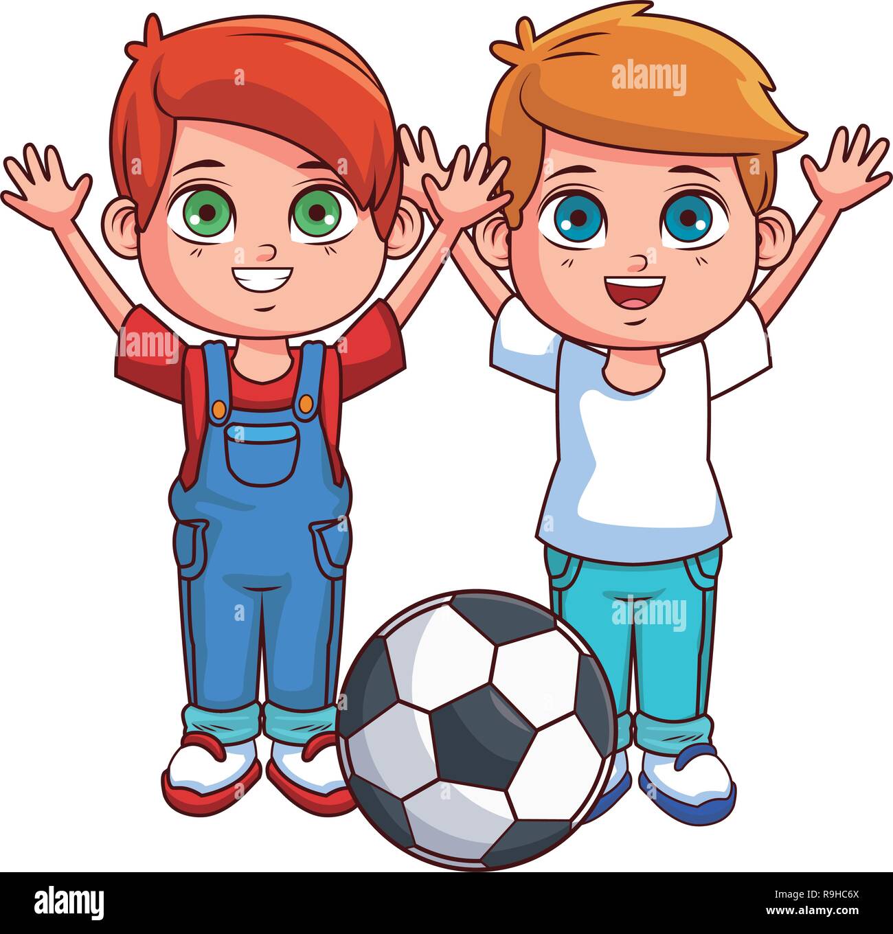 Cute kids cartoon Stock Vector Image & Art - Alamy