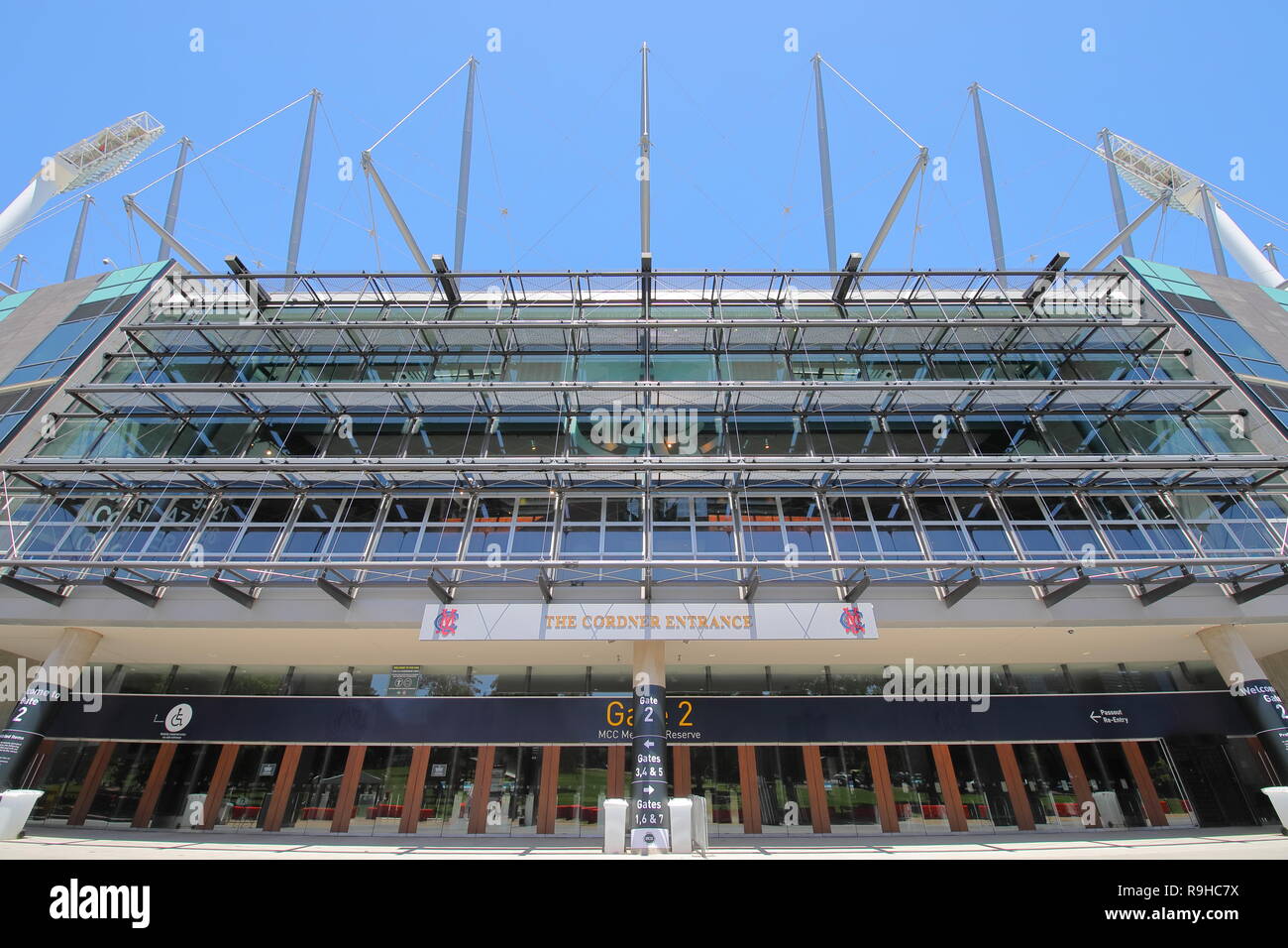 MCG Melbourne Cricket ground stadium Melbourne Australia Stock Photo ...