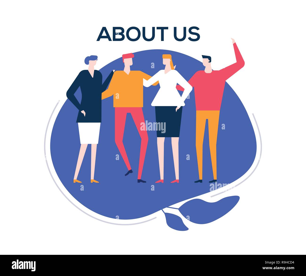 Us web header design Stock Vector Images - Alamy