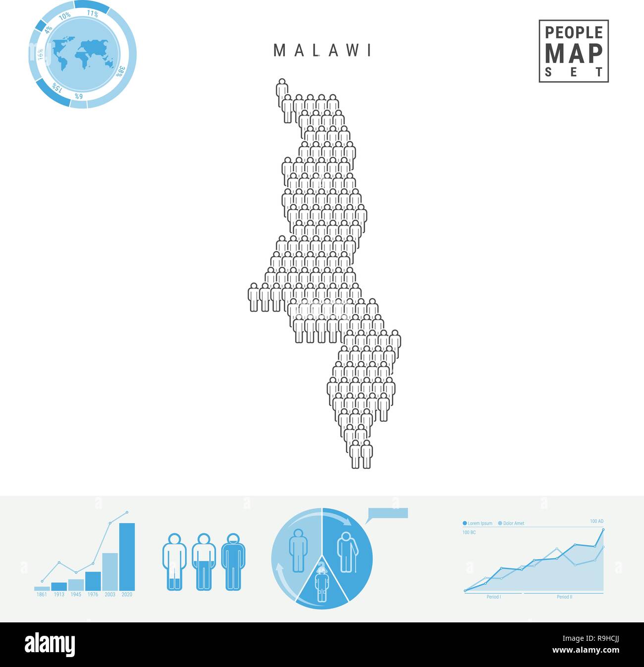 Malawi people Stock Vector Images - Alamy