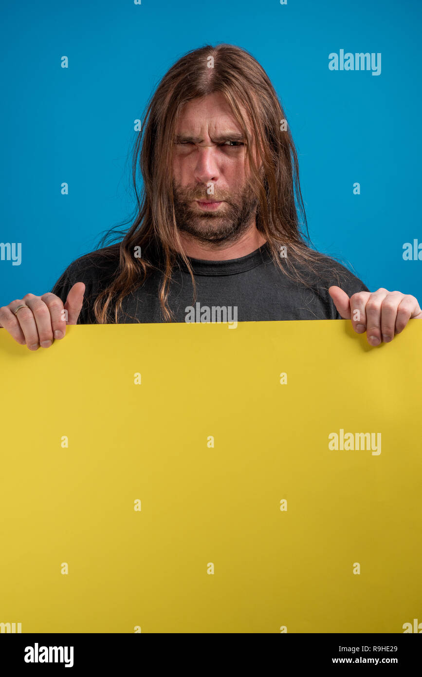 Angry guy making face hi-res stock photography and images - Alamy