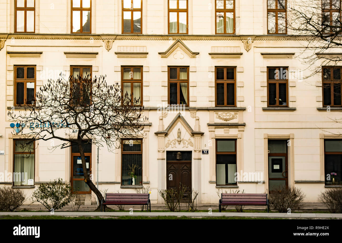 Buildings in Krakow, Poland Stock Photo - Alamy