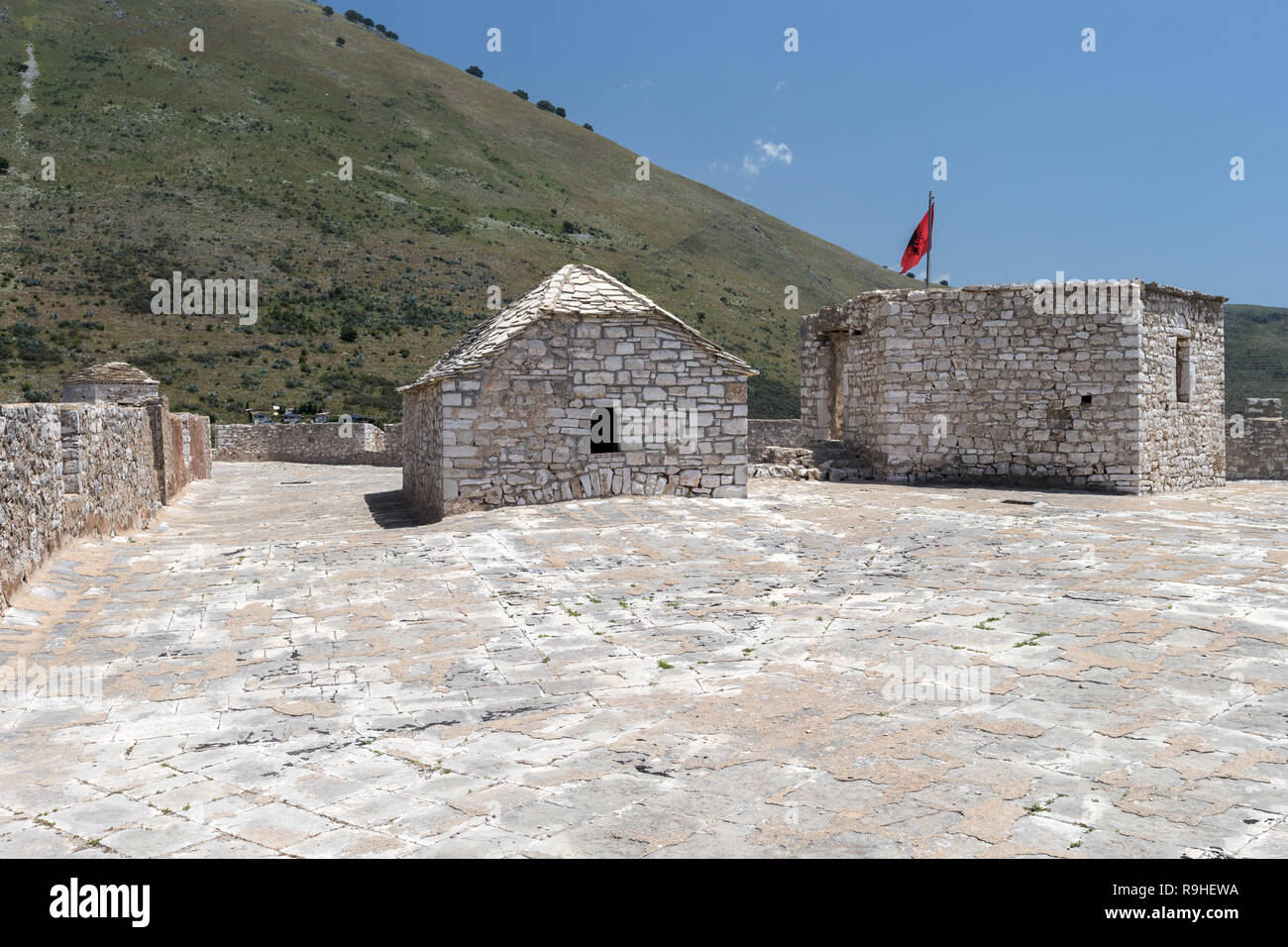 Porto Palermo Castle Antigonea Riviera Albania Stock Photo - Alamy