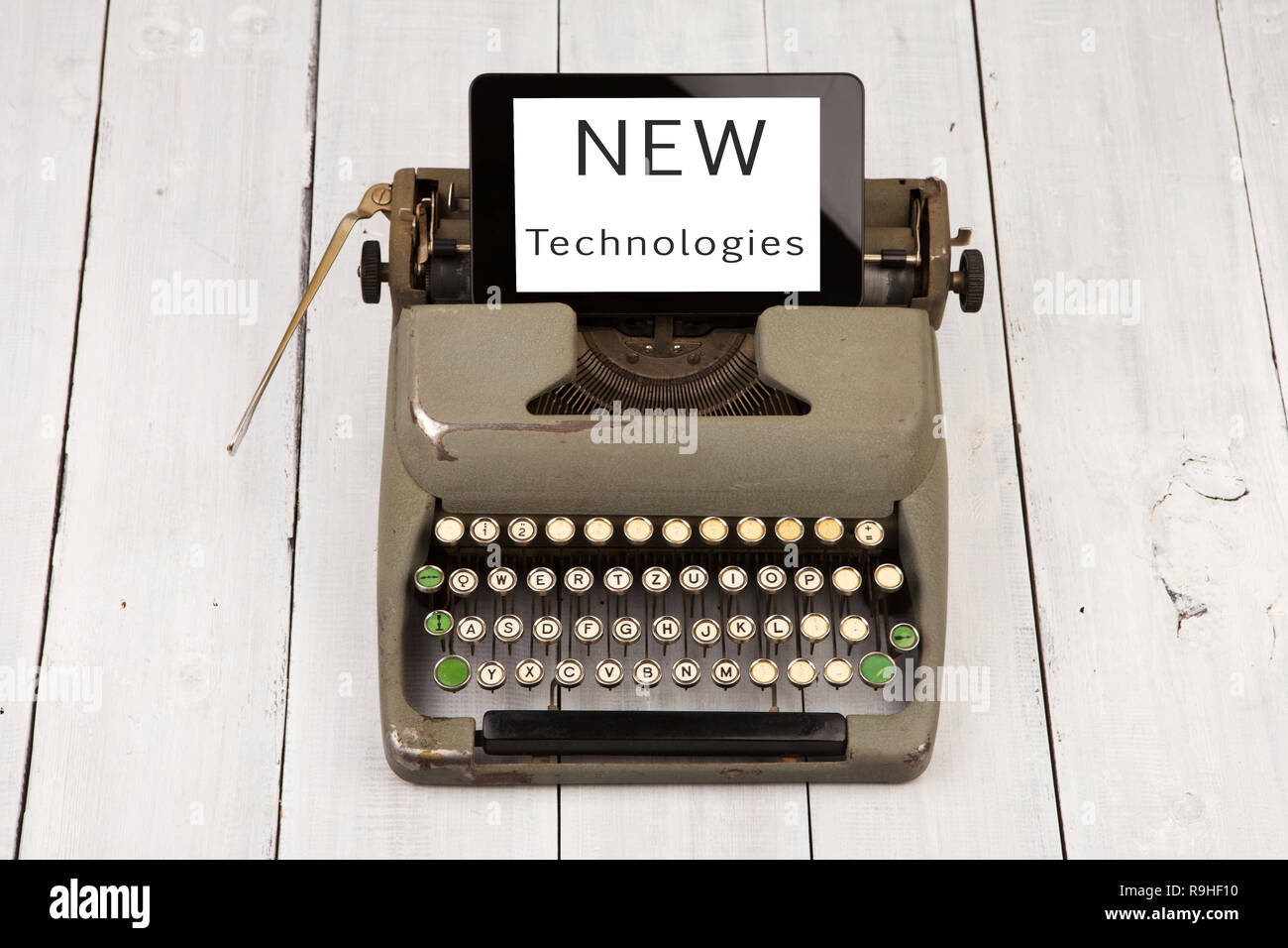 Past present future technology devices hi-res stock photography and ...