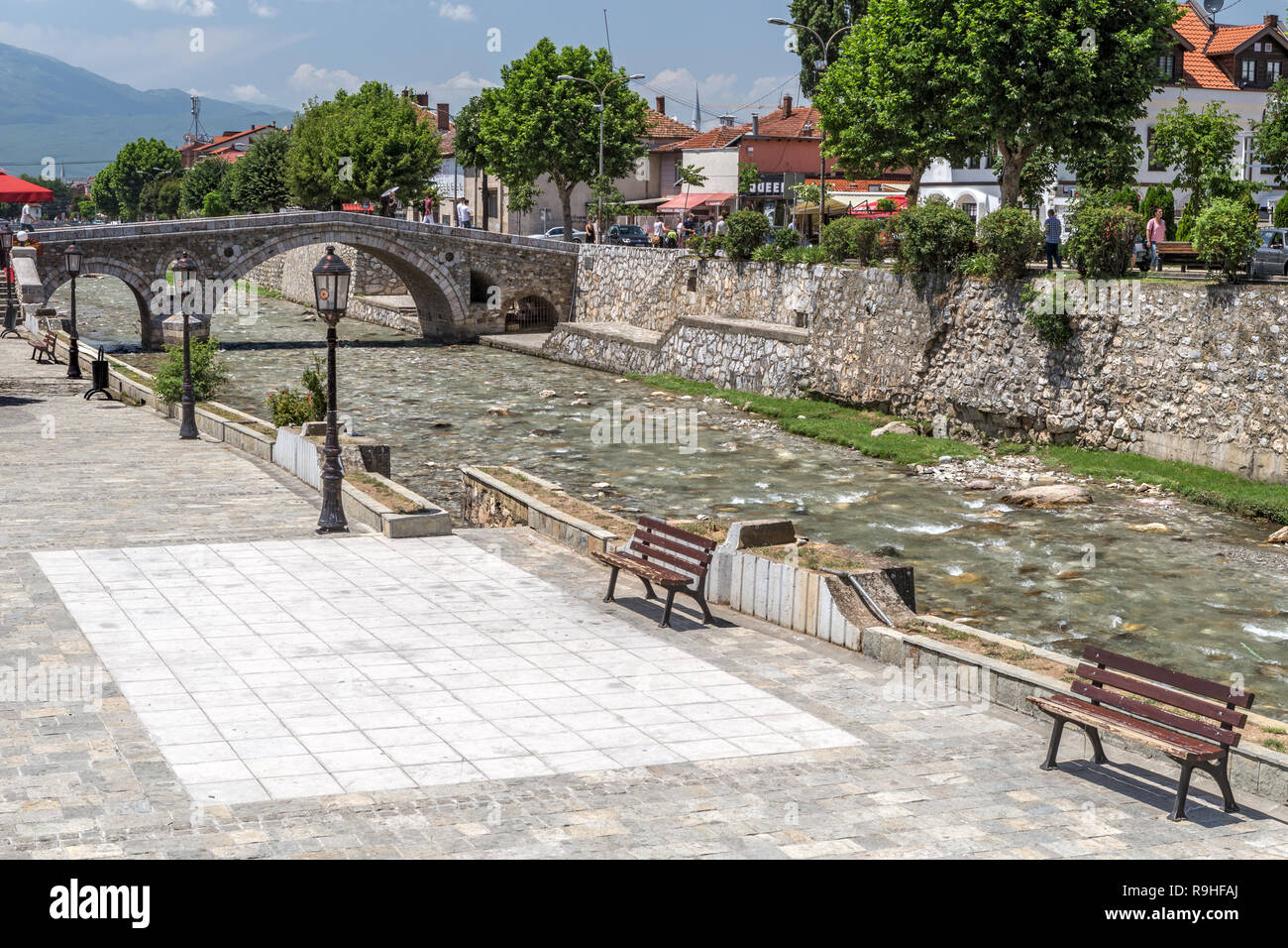 15th century stone bridge Prizren Kosova Stock Photo - Alamy