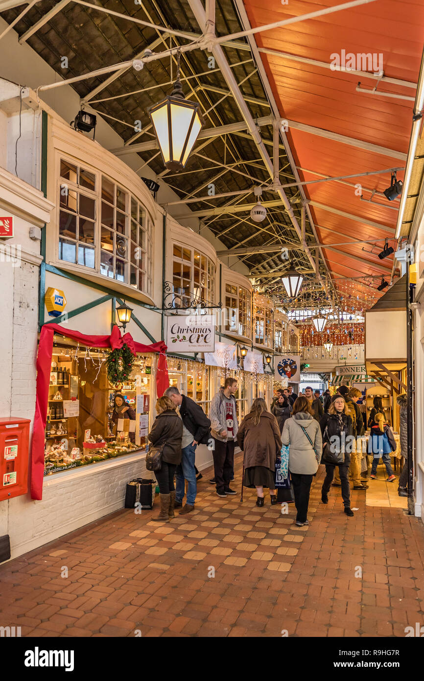 Covered Market, Oxford, UK Stock Photo - Alamy