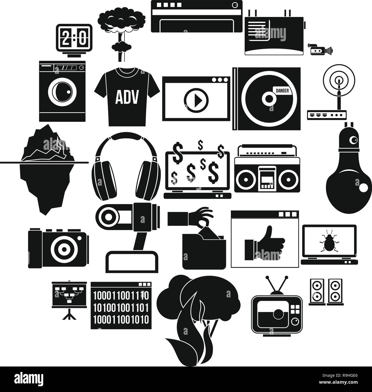 Telly Stock Vector Images - Alamy