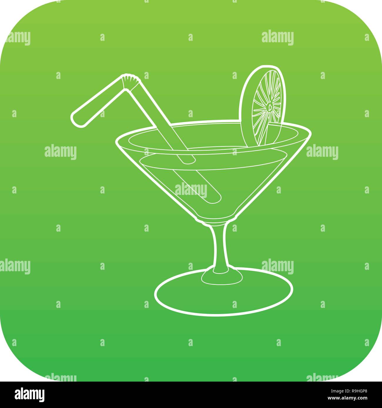 Green line vodka logo hi-res stock photography and images - Alamy