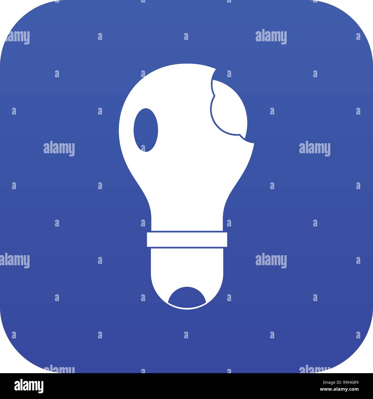 Broken fluorescent lamp Stock Vector Images - Alamy