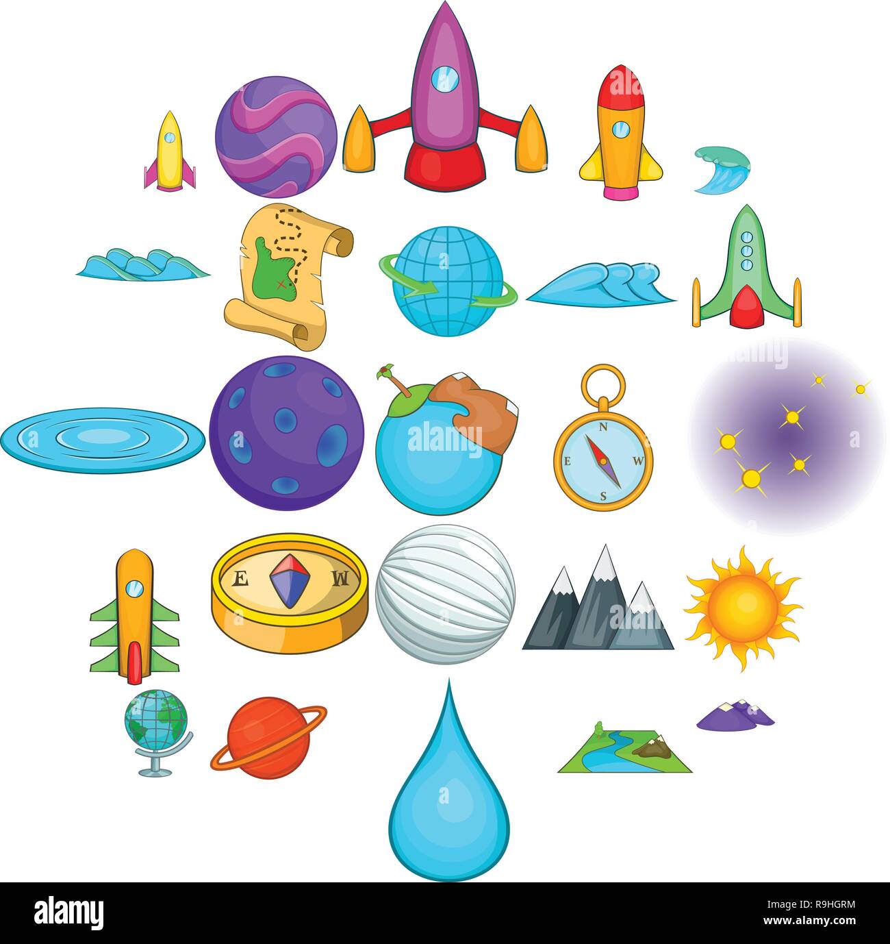 Solar river man Stock Vector Images - Alamy