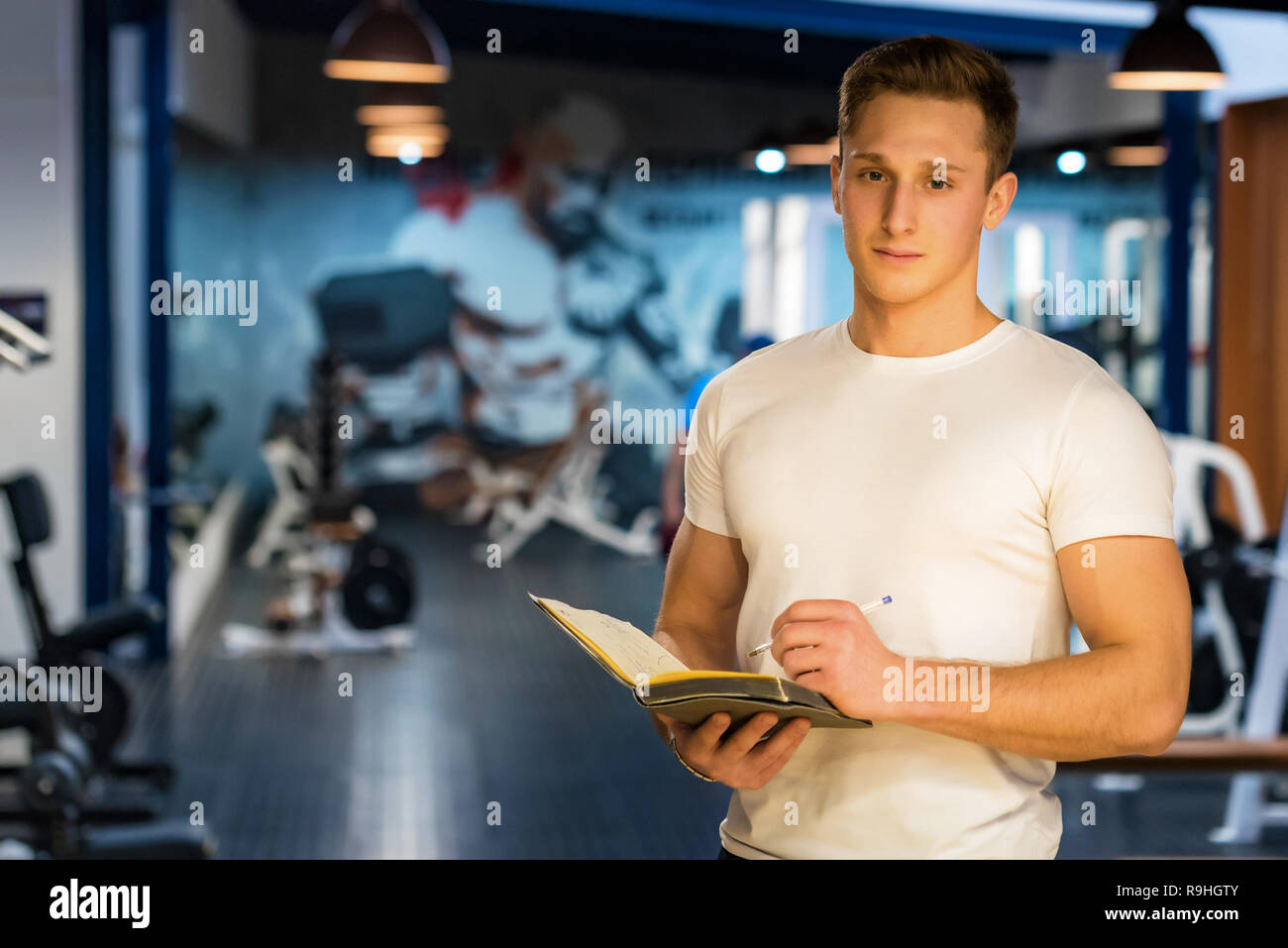 Male fitness coach hi-res stock photography and images - Alamy